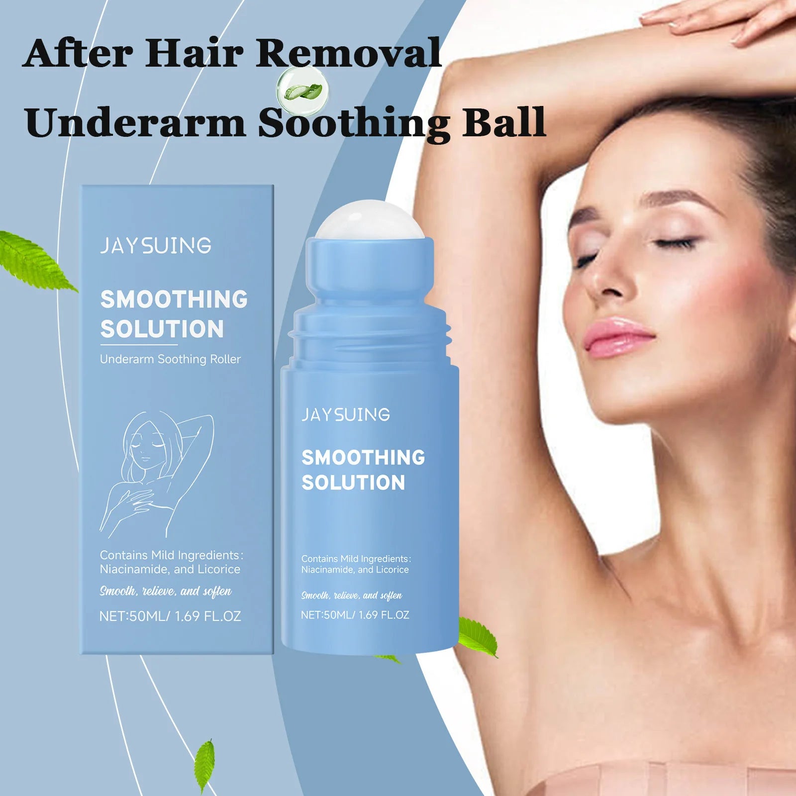 -Free Shipping!!!- Underarm After Shave Soothing Roller Moisturizing R ...